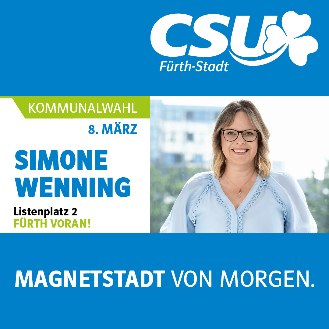 Simone Wenning - Platz 2 - CSU Fürth